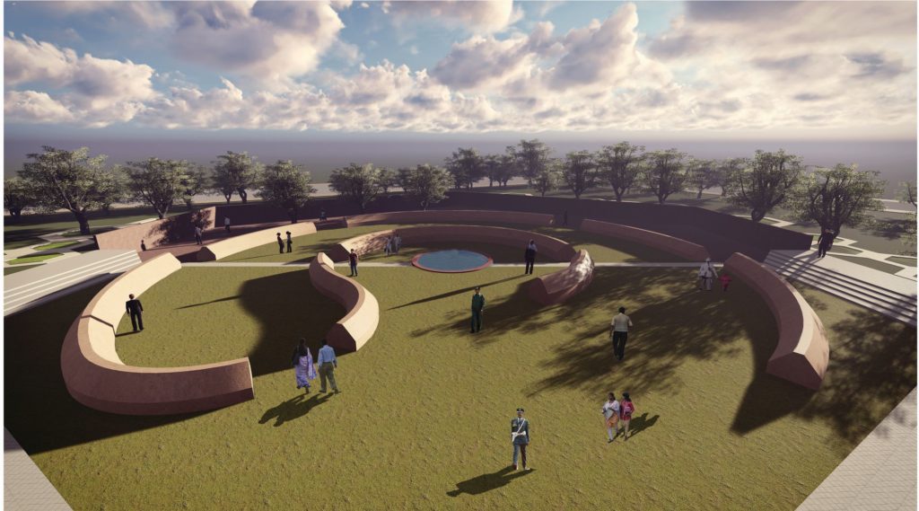 National War Memorial at New Delhi, by Kumar Consultants - Unbuilt Ideas