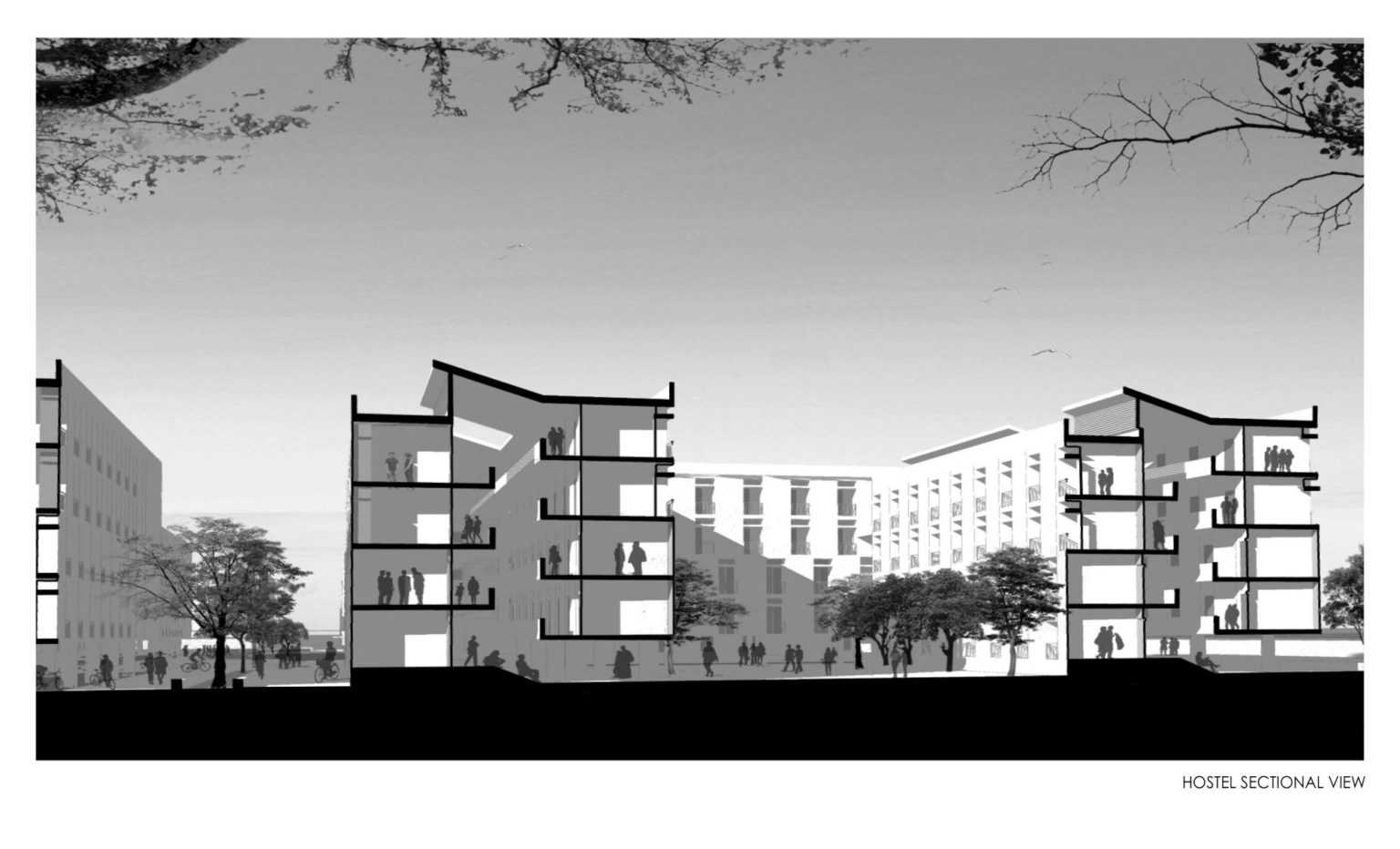 IIT at Gandhinagar, by ABRD Architects - Unbuilt Ideas