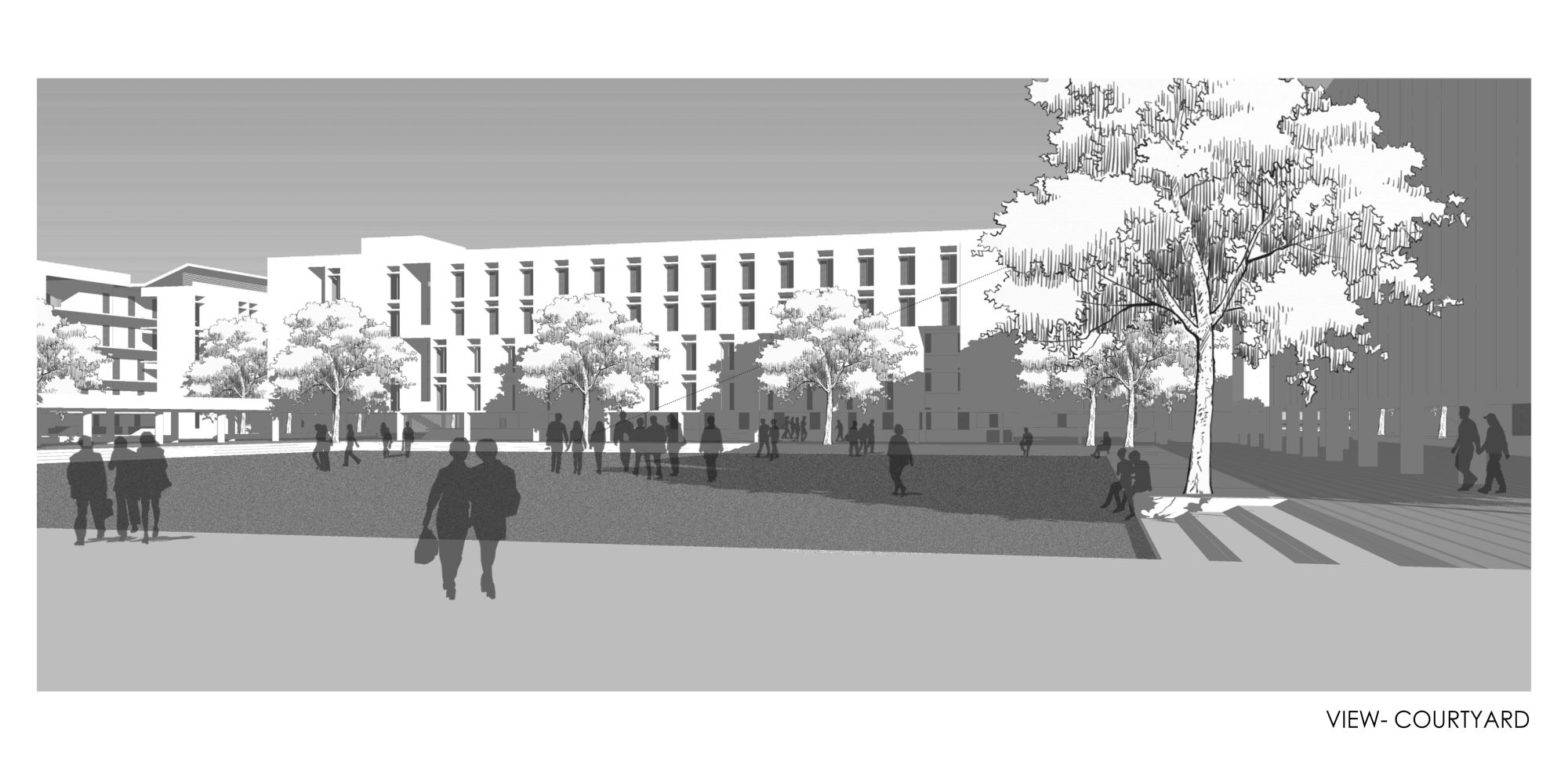 IIT at Gandhinagar, by ABRD Architects - Unbuilt Ideas