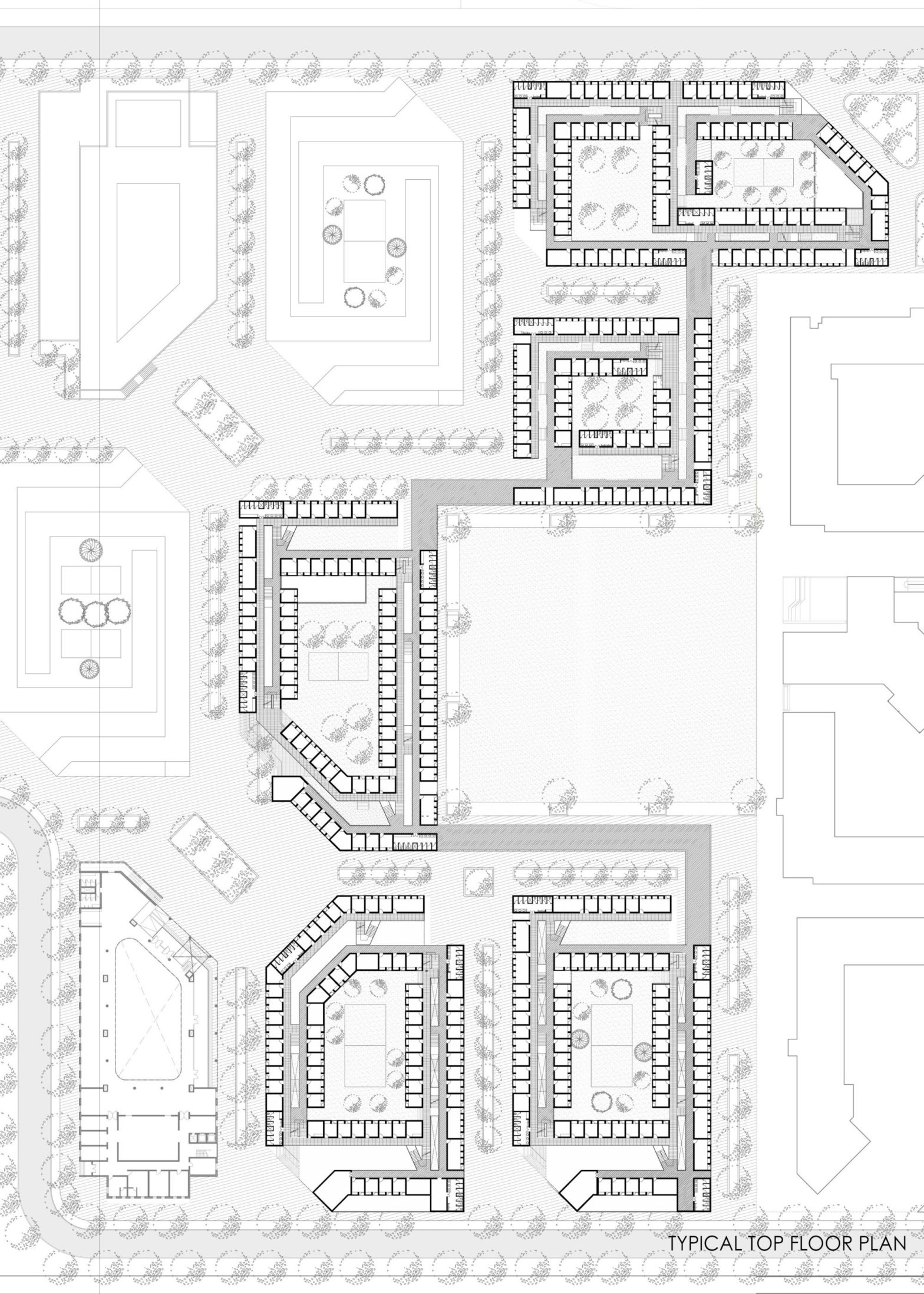 IIT at Gandhinagar, by ABRD Architects - Unbuilt Ideas
