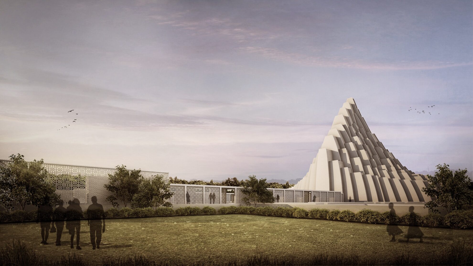 ISKCON Temple, Gandhinagar, Gujarat, by Sanjay Puri Architects ...