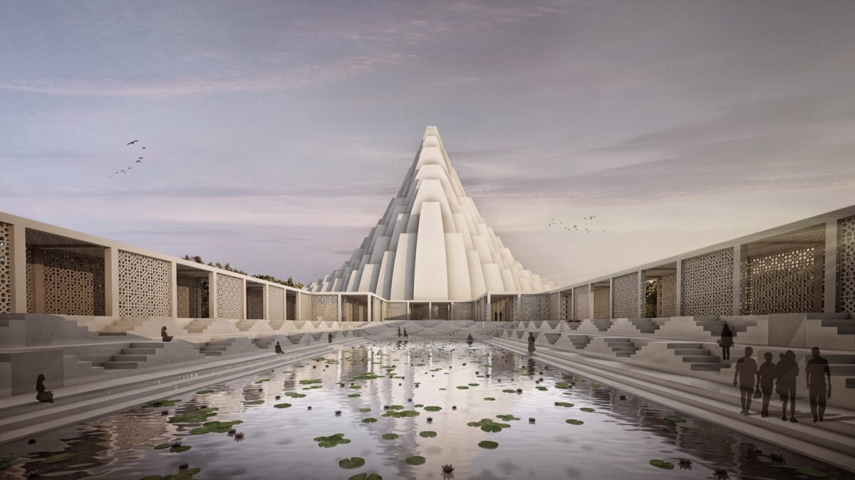 ISKCON Temple, Gandhinagar, Gujarat, by Sanjay Puri Architects ...