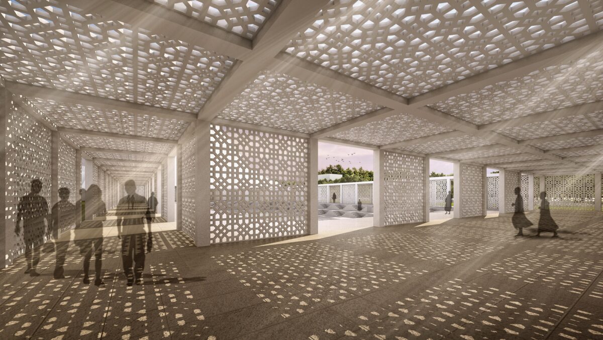 ISKCON Temple, Gandhinagar, Gujarat, by Sanjay Puri Architects ...