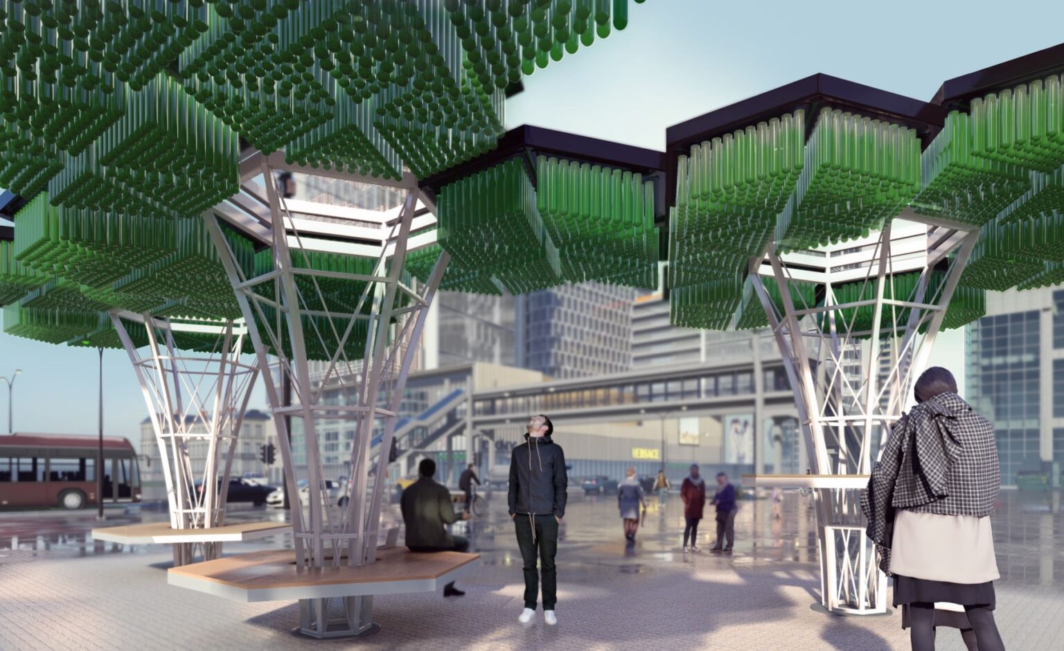 Unbuilt | Algal MicroForest, by MuseLAB